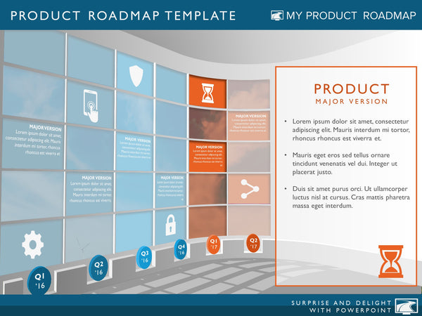 6 Phase Business Plan | Product Roadmap Templates &VerticalSeparator ...