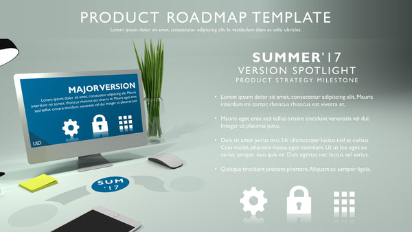 6 Stage Product Development | Product Roadmap Templates ...